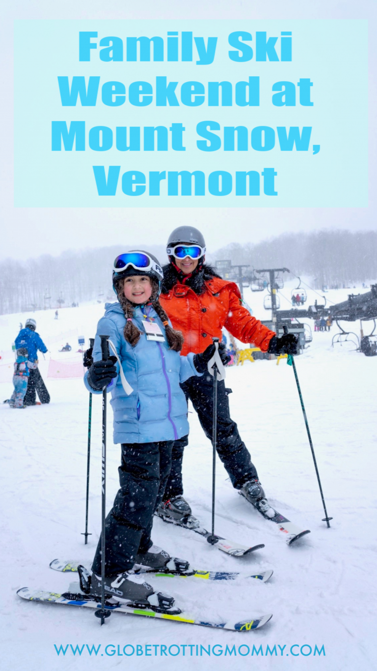 Family Ski Weekend at Mount Snow, Vermont - Globetrotting Mommy